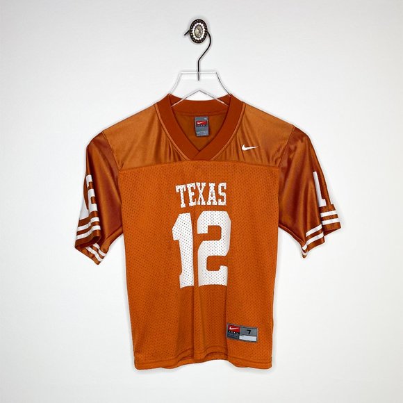 Nike | Shirts & Tops | Nike Ut Burnt Orange Football Jersey | Poshmark